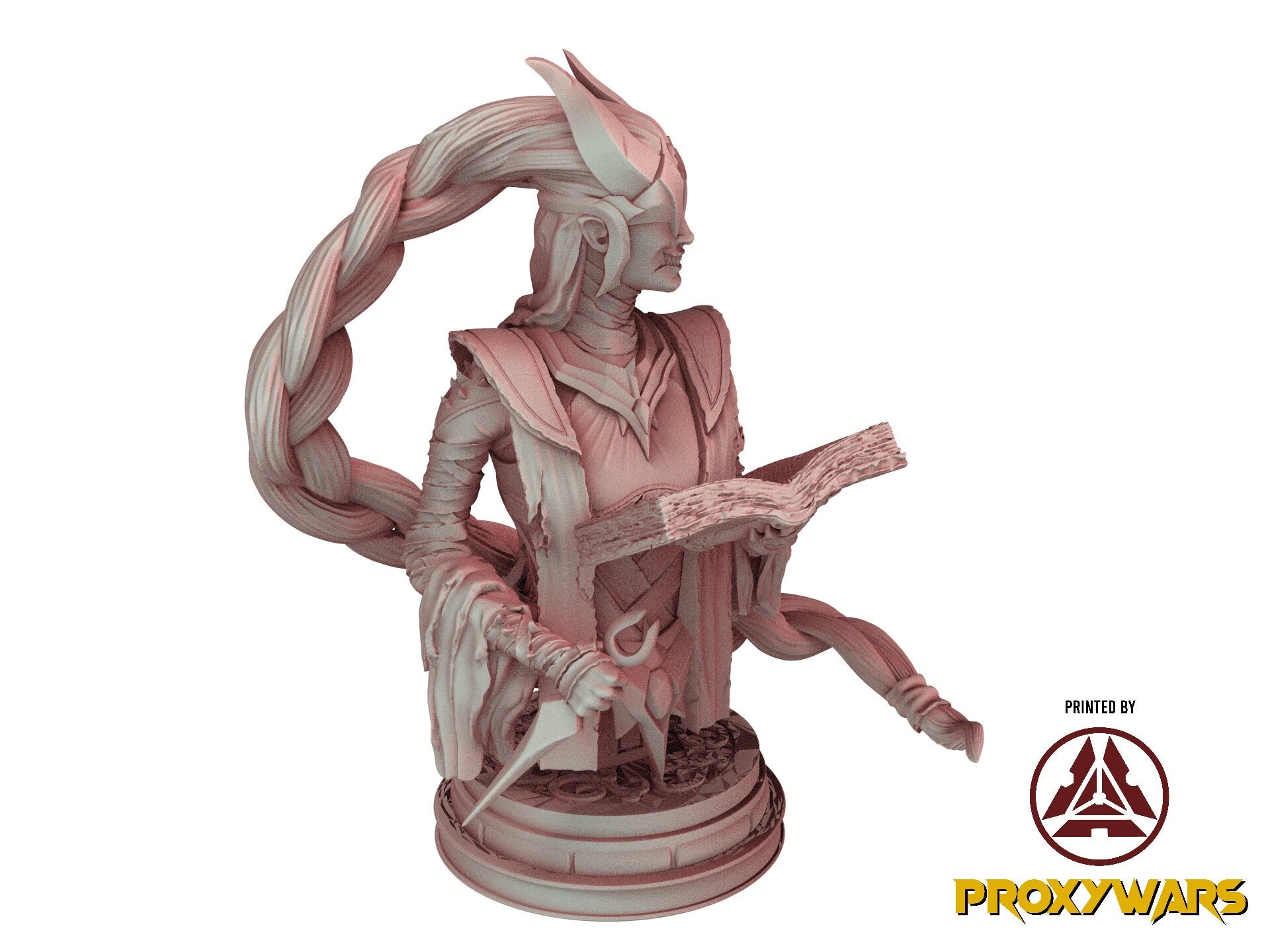 The Shadow Conclave - Bust - Archdevil Belthiax, quest for glory, Fles