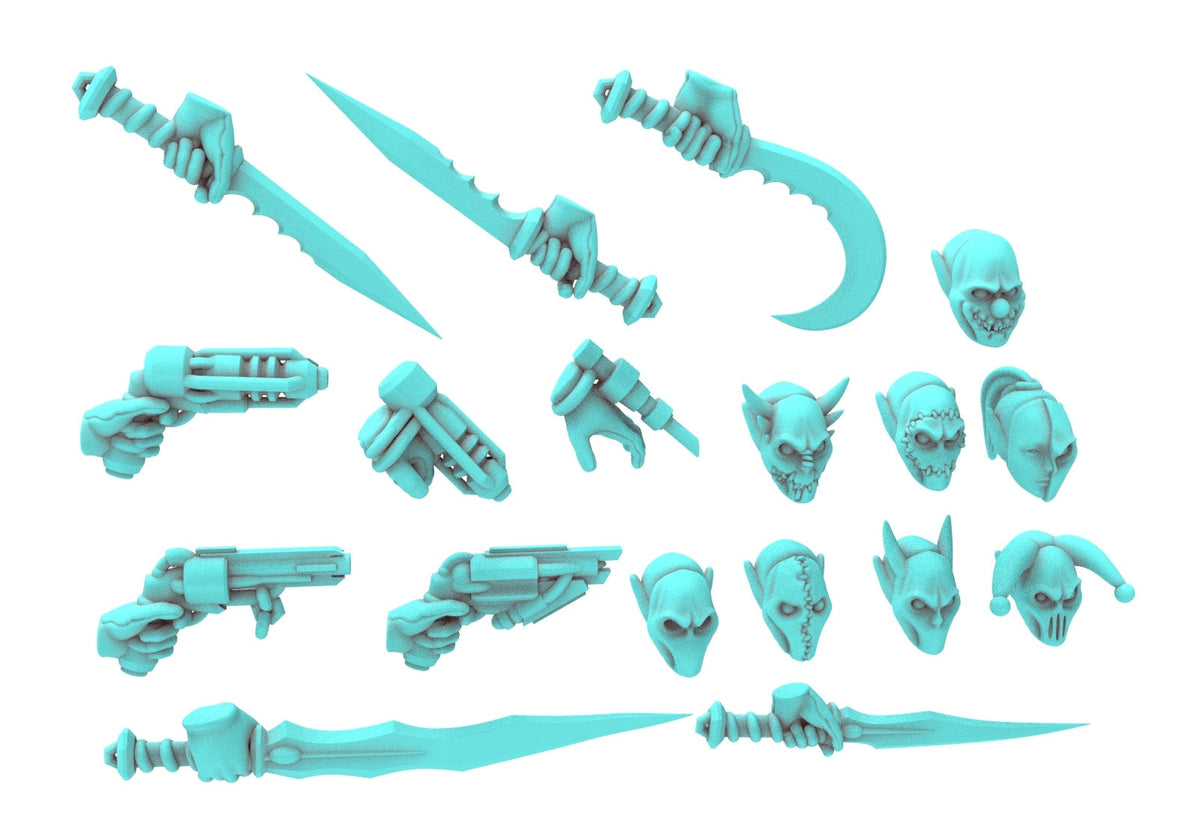 Dark Jester - Harlequin Jester Elite lonely Killer Assassin Dark eldar ...