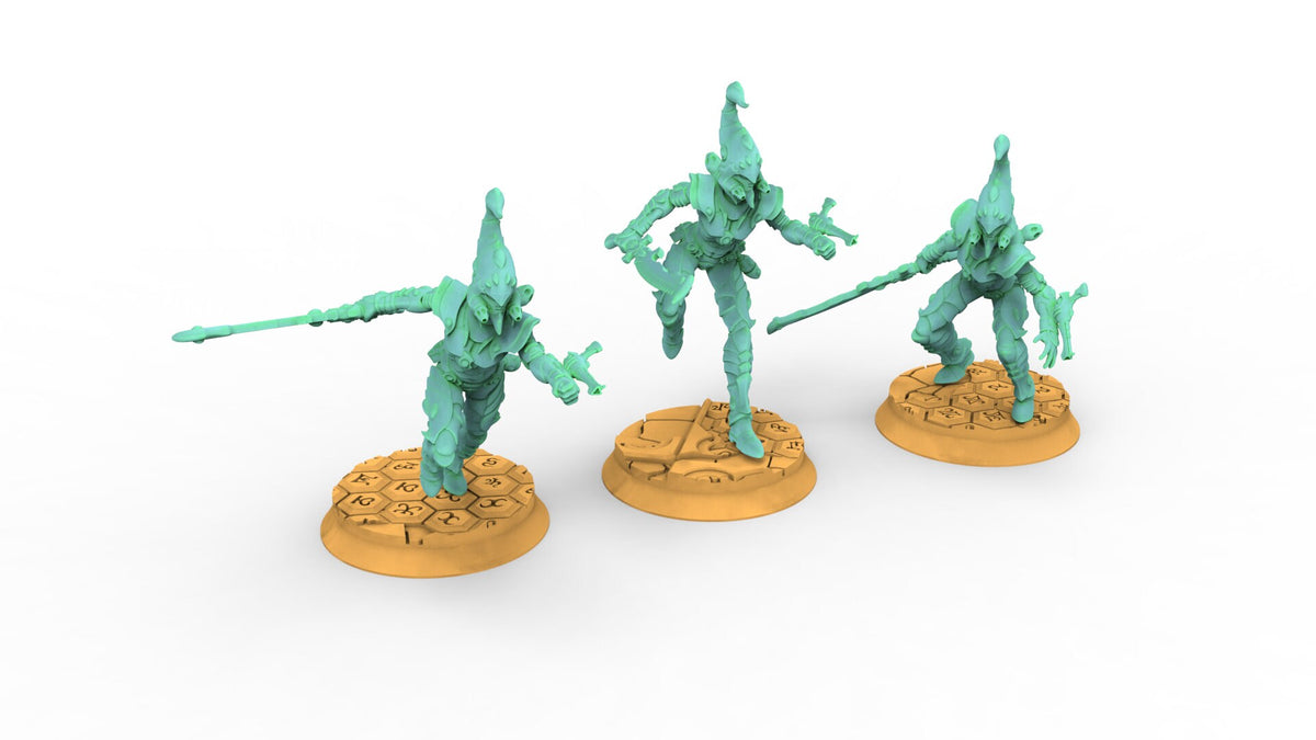 Space Elves - Eviscerator Troops – 3D Board Games Accessories
